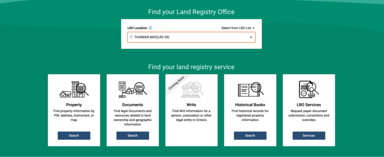 Use iHunter Ontario to easily find property information - iHunter